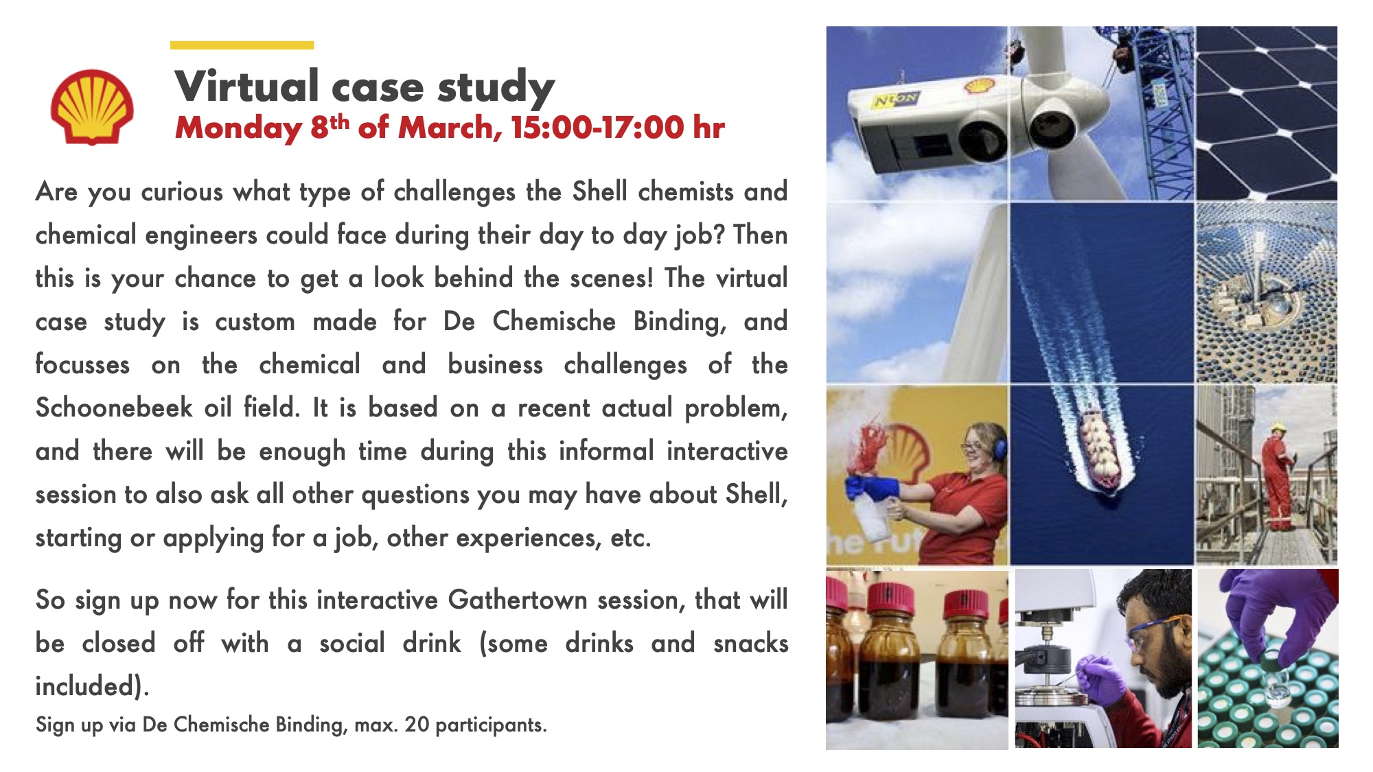 De Chemische Binding - Events